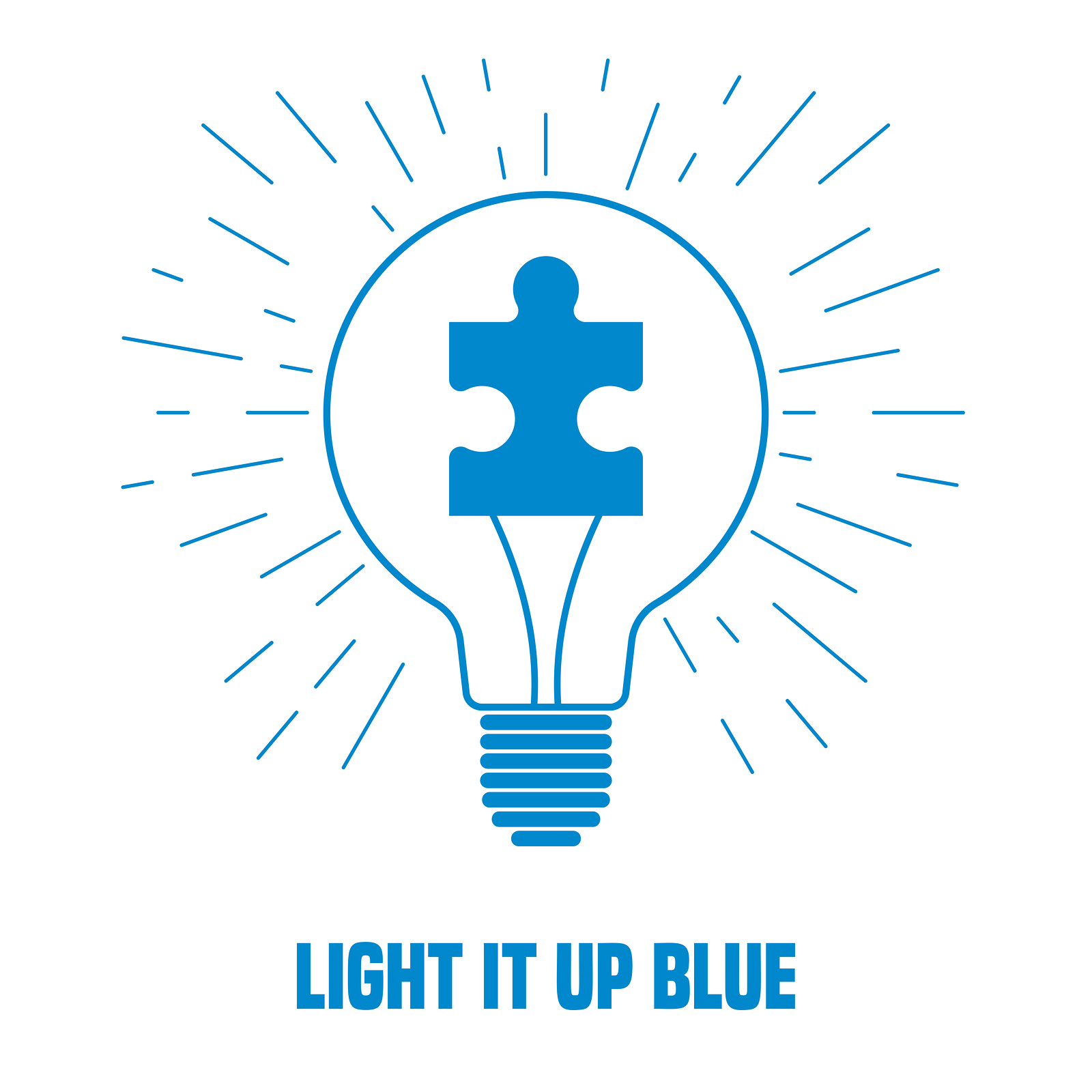 Light it up Blue for World Autism Awareness Day